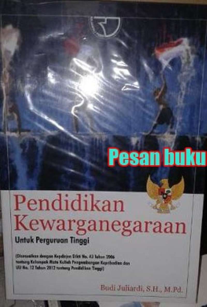 Promo Buku Pendidikan Kewarganegaraan Untuk Perguruan Tinggi - Budi ...