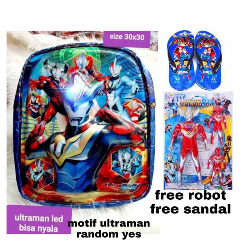 Promo Tas Ultraman 3in1 Tas Ultraman Bisa Menyala Tas Ultraman 4 ...