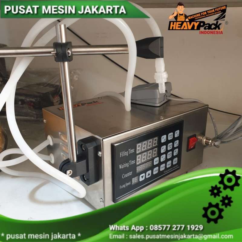 Jual Filling Liquid 1 Nozzle Mesin Isi Cairan Otomatis Gfk-280 Heavypack Di Seller Shin Store ...