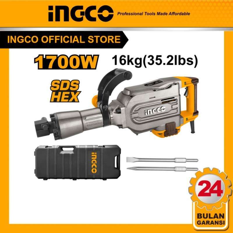 Promo Promo- Mesin Bobok Ingco 16kg / Demolition Ph65 / Jack Hammer ...