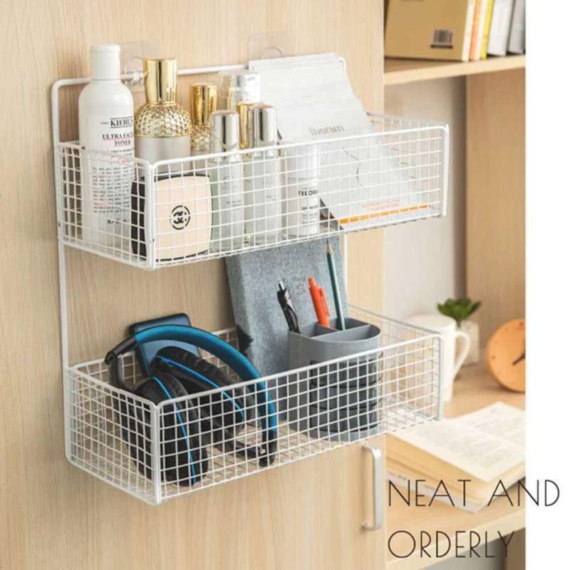 Jual Rak Gantung Besi Organizer Bathroom Rack 2 Layers 35.5x15x37cm G20 ...