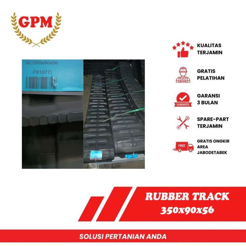 Jual Rubber Track 350x90x56 Untuk Combine Harvester Di Seller ...