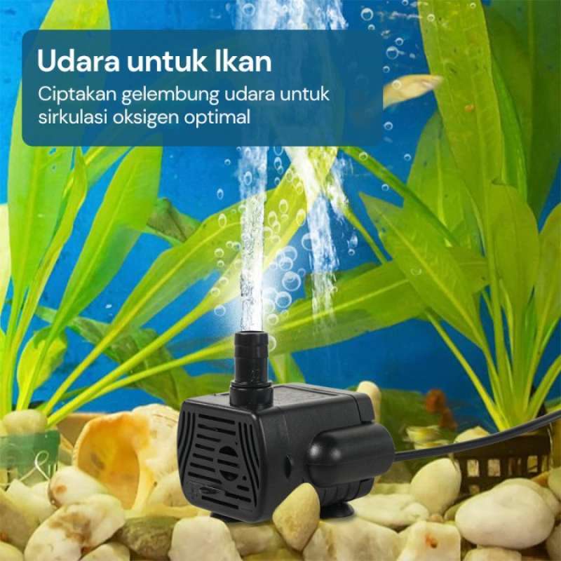 Jual Pompa Air Mini Aquarium Submersible Waterproof Usb Brushless 5v 1 ...