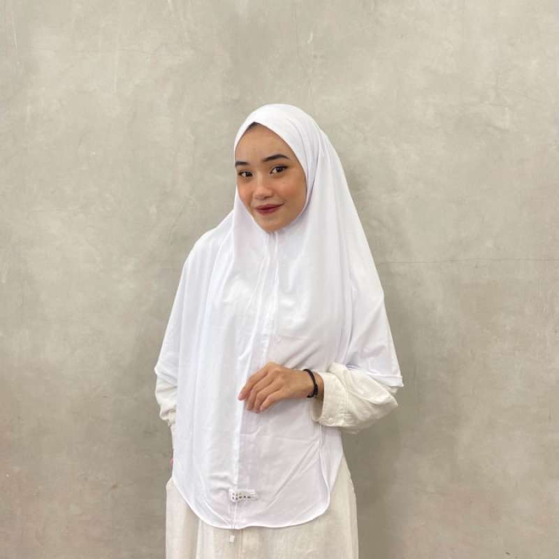 Jual Kenan - Hijab Fayola Syar'i Size Xl Matt Jerseyy - Milky Di Seller ...