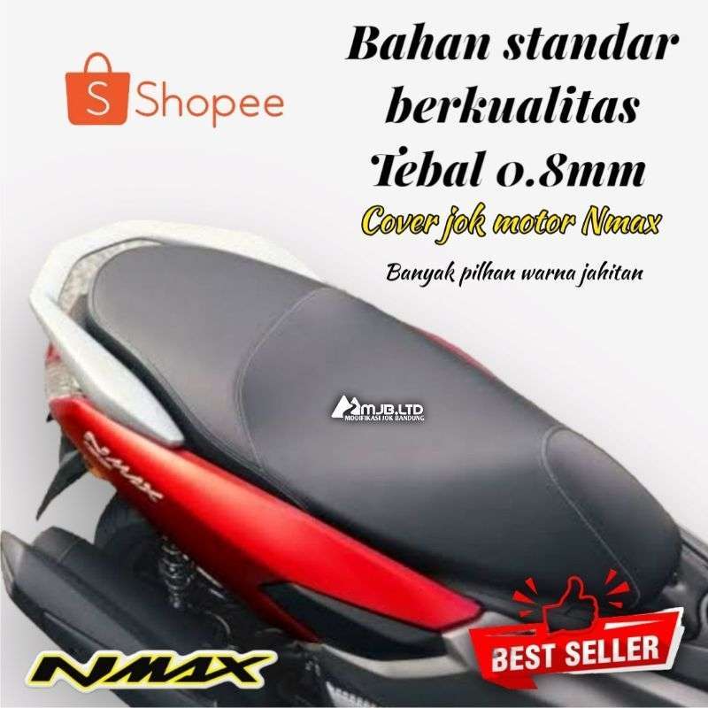 Promo Cover Jok Motor Nmax Old Bisa Pasang Sendiri Tanpa Staples ...