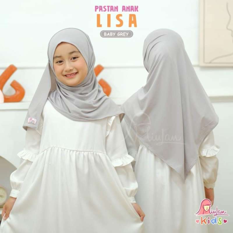 Jual Pashmina Instan Anak Pastan Lisa Miulan Kids Jilbab Polos Langsung ...