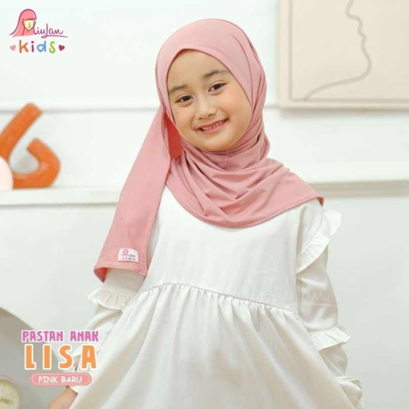 Jual Pashmina Instan Anak Pastan Lisa Miulan Kids Jilbab Polos Langsung ...
