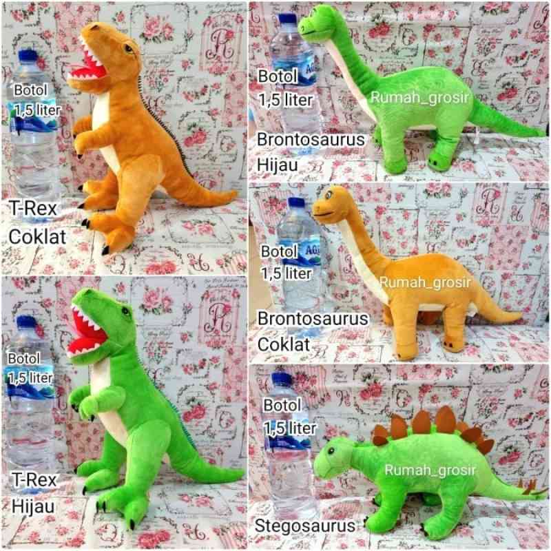 Promo Berkualitas Boneka Dinosaurus Trex Tyrex Brontosaurus Dino Jurassic Diskon 23% Di Seller ...