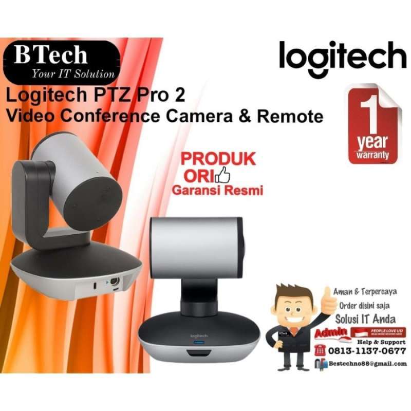 Promo Logitech Ptz Pro 2 Video Conference Camera & Remote Diskon 33% Di ...