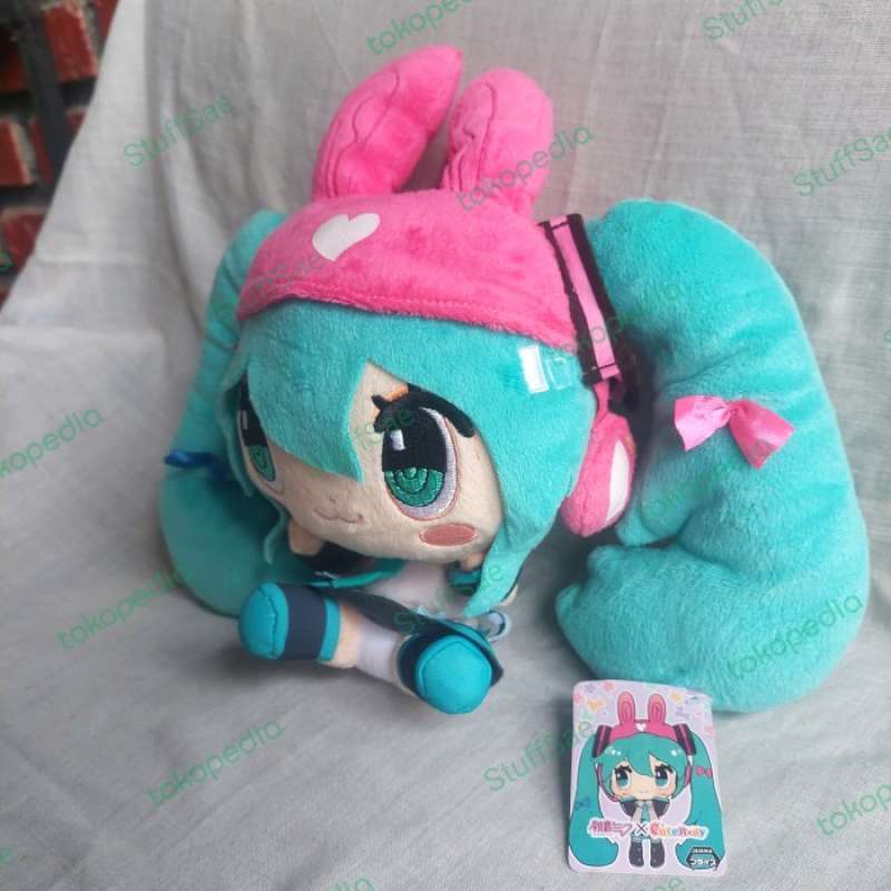 Promo Boneka Duduk Hatsune Miku X Rody Bunny Mata Terbuka Diskon 23% Di ...
