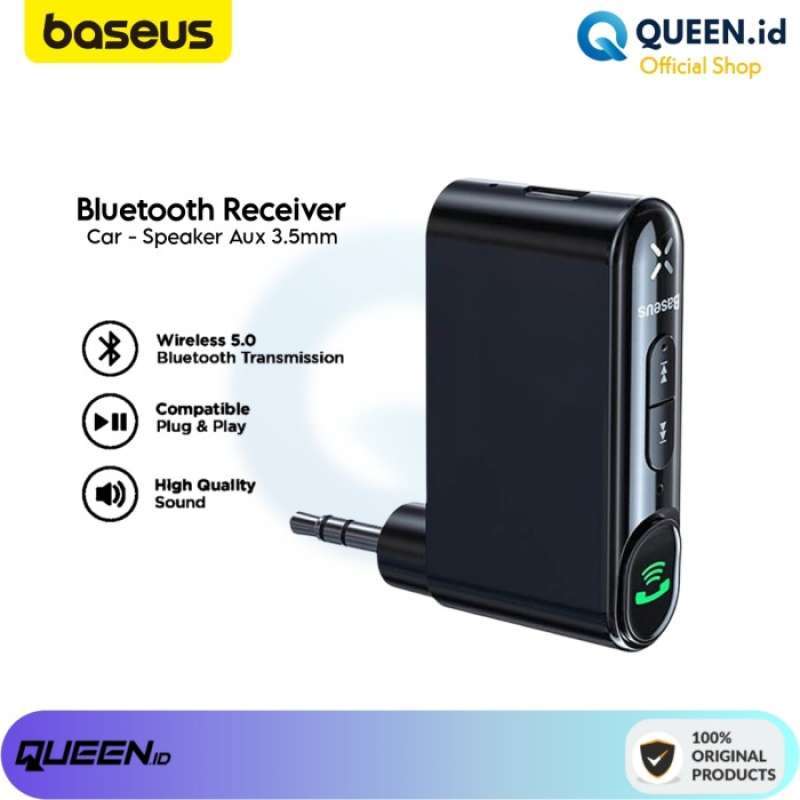 Jual Baseus Bluetooth Receiver Car - Speaker Aux 3.5mm Wireless Audio ...