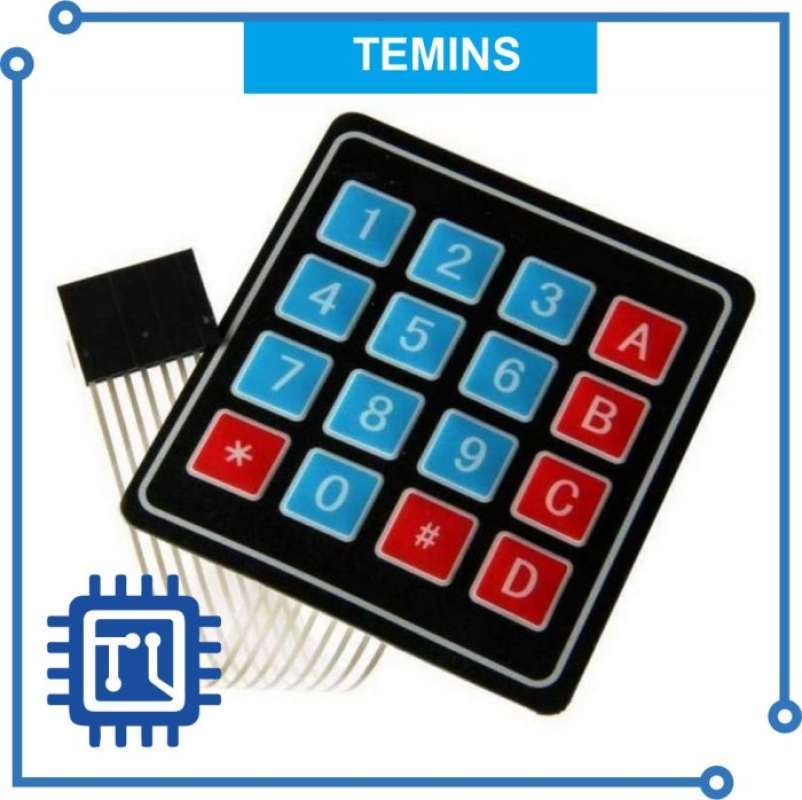 Jual Keypad 4x4 Matrix Arduino Rasbperry Pi Di Seller Jete Store ...