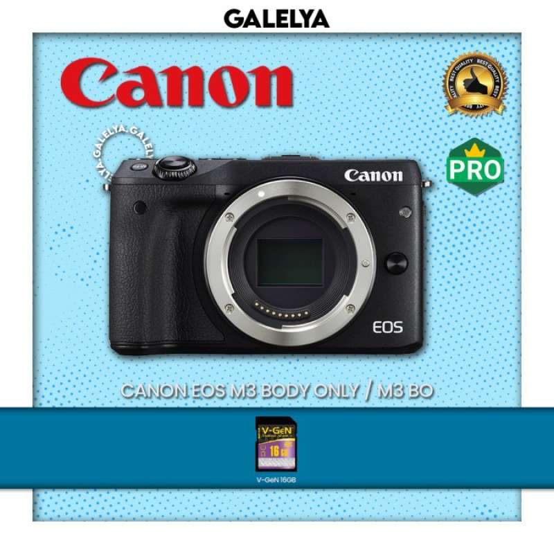Promo Canon Eos M3 Body Only / M3 Bo Diskon 23% Di Seller Ryoma Store ...