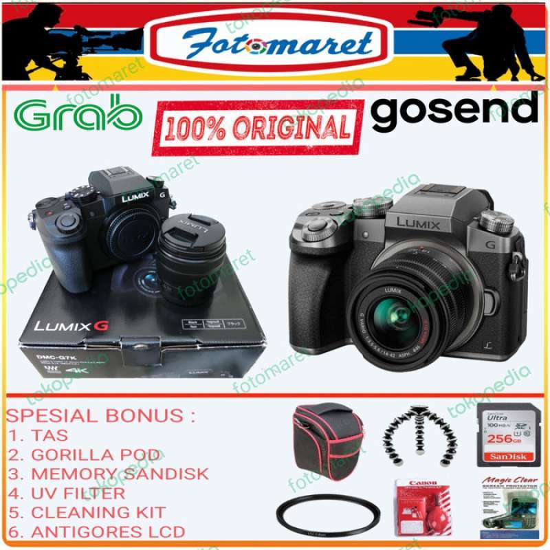 Promo Panasonic Lumix Dmc-g7 Kit 14-42mm / Kamera Lumix Dmc-g7 Kit 14 ...