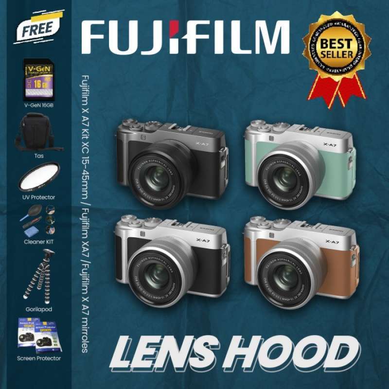 Promo Fujifilm X A7 Kit Xc 15-45mm / Fujifilm Xa7 /fujifilm X A7 ...