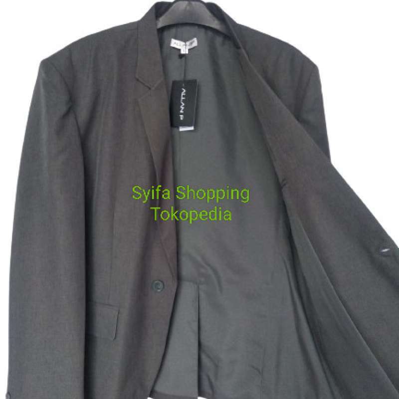 Jual Jas Pria Slim Fit Jas Pria Formal Jas Slimfit - S Abu Abu Tua Di ...