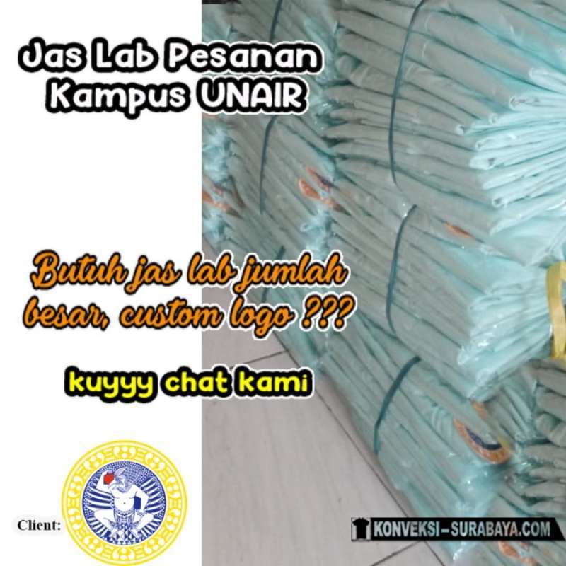 Jual Jas Laboratorium Lengan Panjang / Jas Lab Lengan Panjang /jas ...