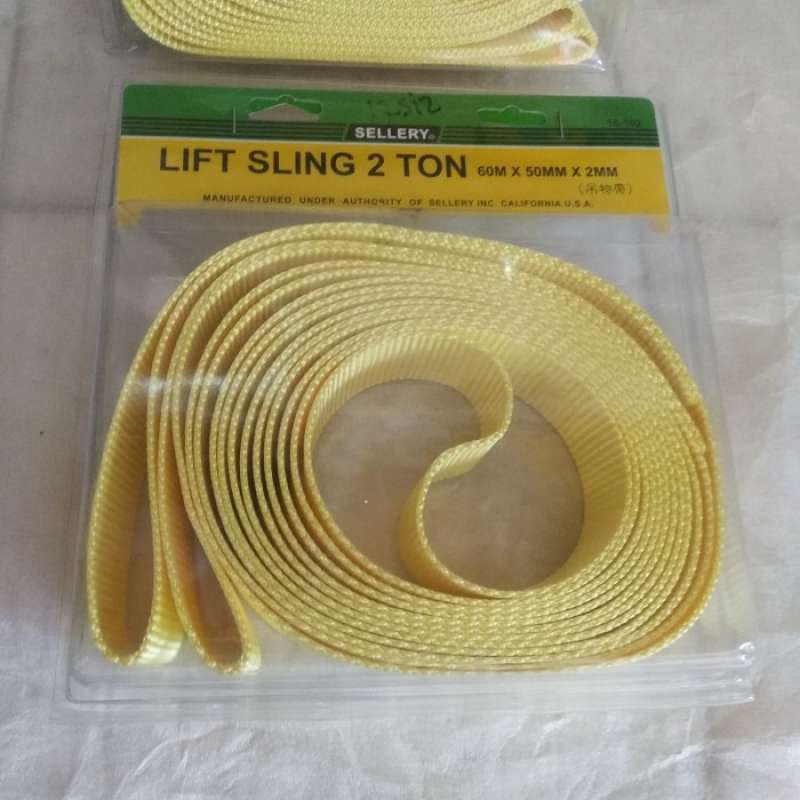 Promo Lift Sling / Webing Seling 2 Ton 6 Meter Diskon 23% Di Seller ...