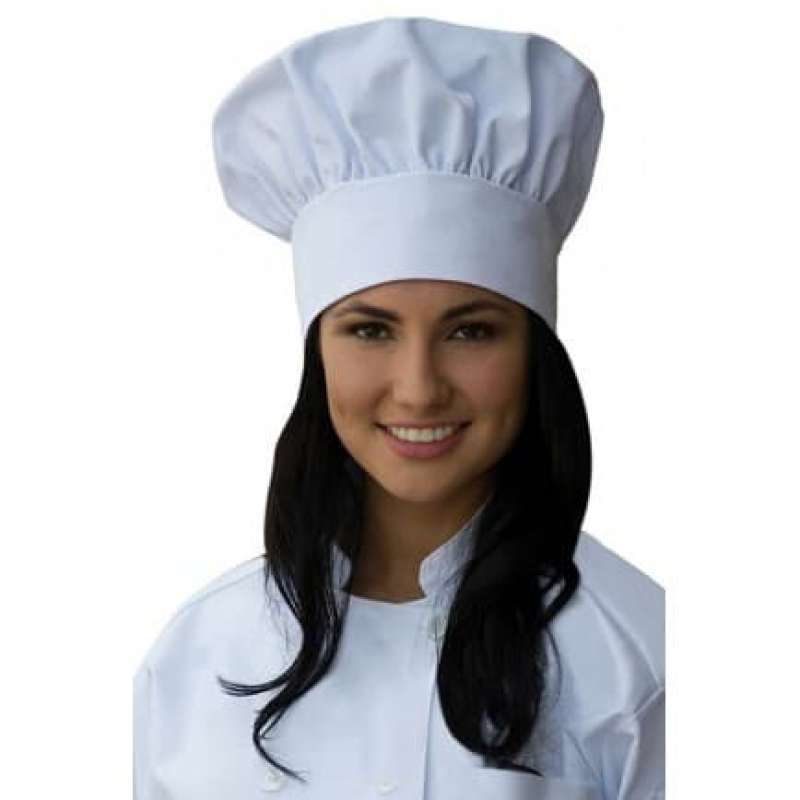Jual Chef Hat / Topi Koki Jamur Premium Quality - Hitam Di Seller Zati ...