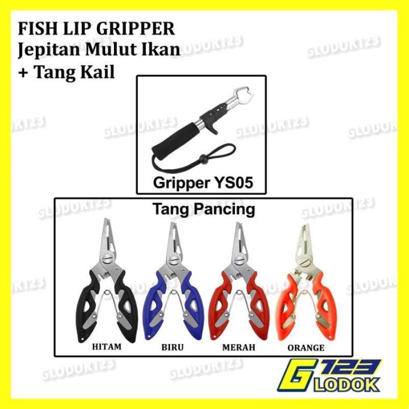 Promo Set Lip Grip Plier Alat Jepit Penjepit Bibir Mulut Ikan Tang ...