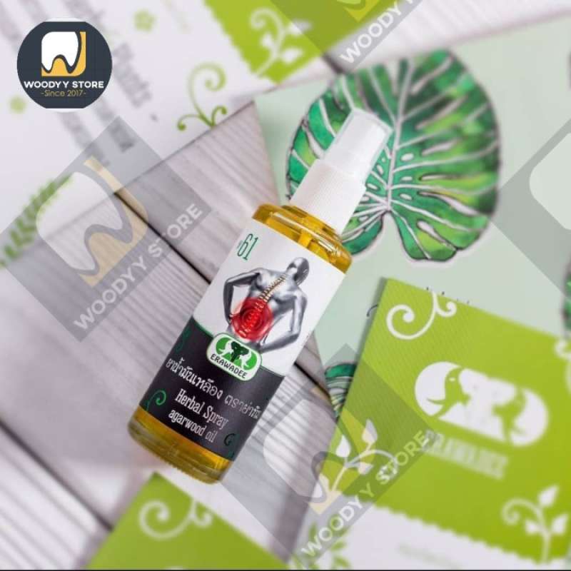 Promo Minyak Angin Erawadee Herbal Spray With Agarwood 85ml Thailand Diskon 23% Di Seller Tummy ...