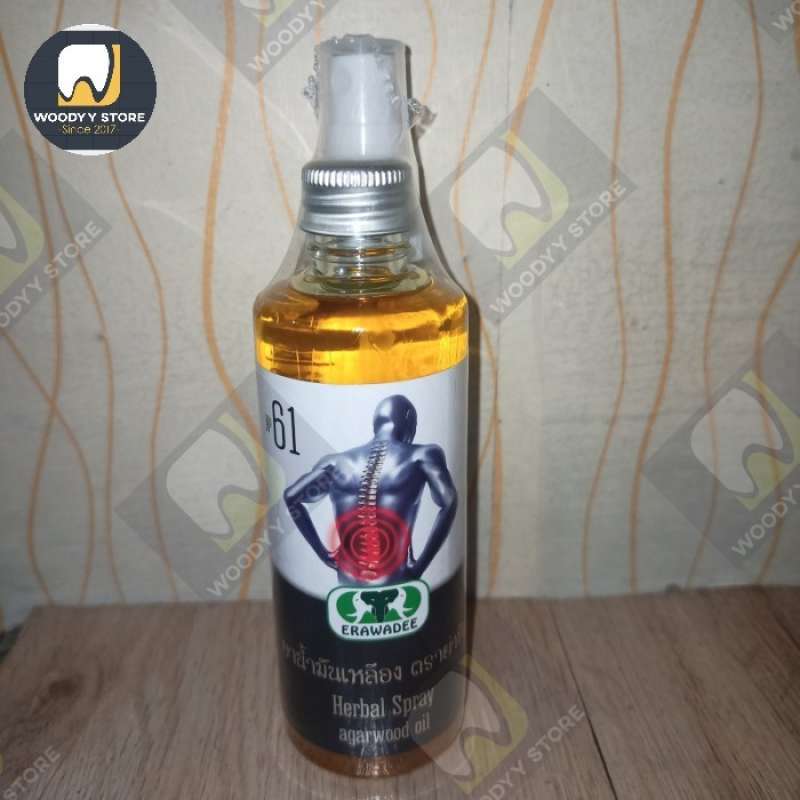 Promo Minyak Angin Erawadee Herbal Spray With Agarwood 85ml Thailand ...