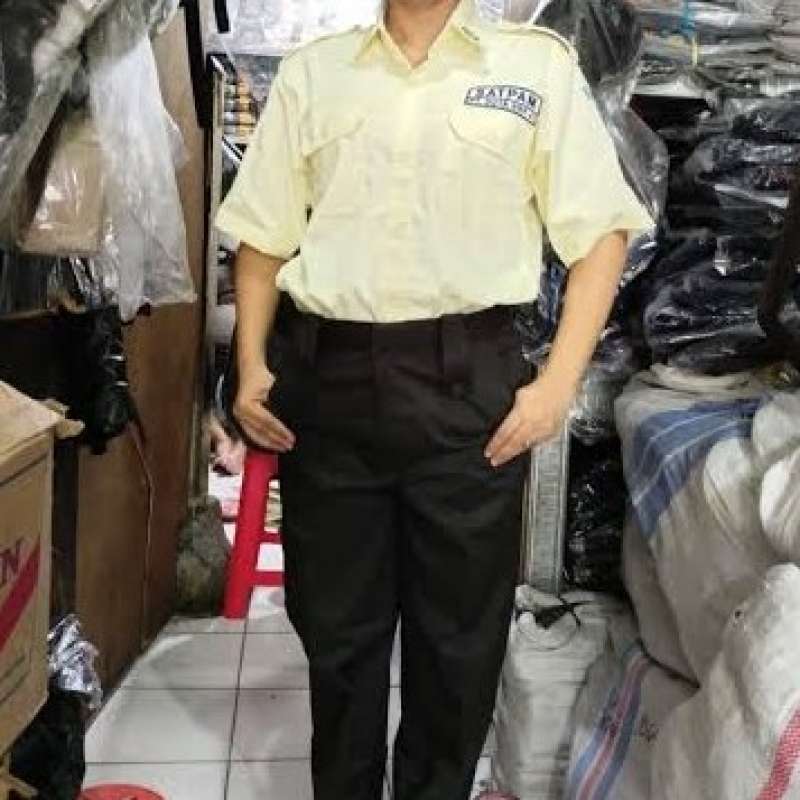 Jual Seragam Security Satpam Terbaru Plus Bet Lengkap Dengan Nama - Xl ...