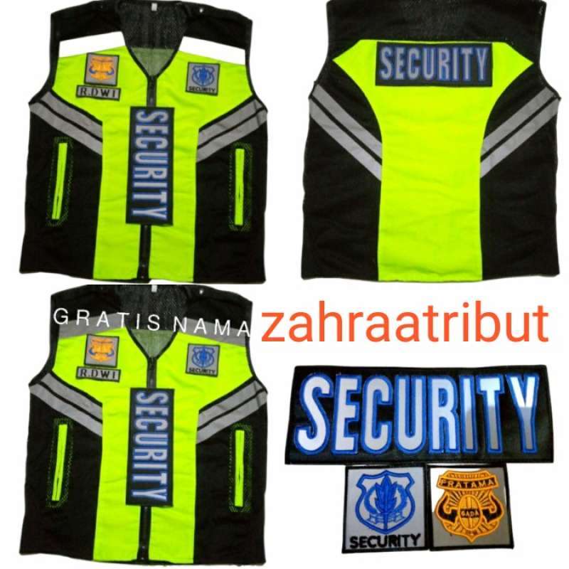 Jual Rompi Security,rompi Satpam, Rompi Taslan. - Xl Di Seller Zati ...