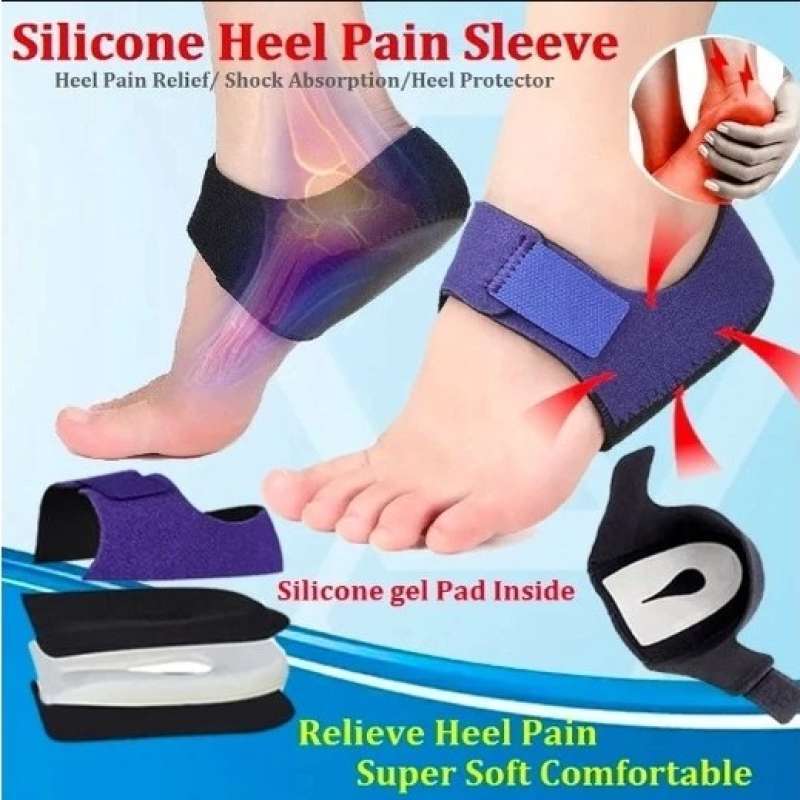 Jual Insole Silicone Tumit Plantar Extra Gel Empuk Penyangga Telapak ...