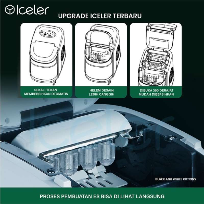 Jual Mesin Es Iceler Ice Maker 15kg/hari 6 Menit Es Jadi Di Seller ...