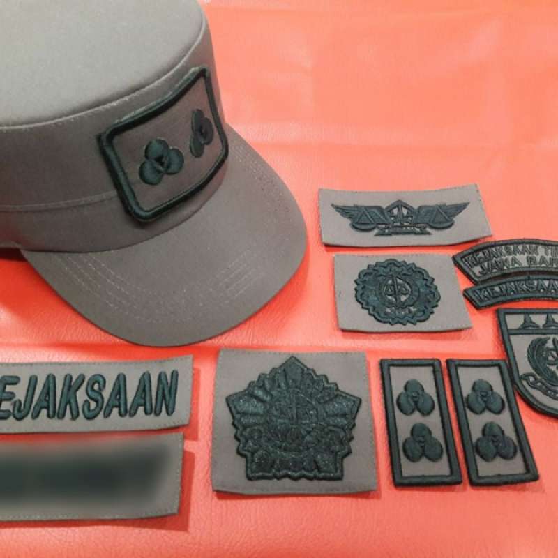 Jual Topi Pdl Kejaksaan Model Komando Berikut Bordir Lengkap Untuk Baju ...
