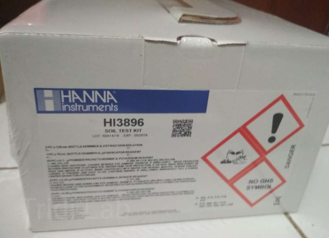 Promo Hanna Hi 3896 Npk Soil Chemical Test Kit - Test Kit Analisa Tanah ...
