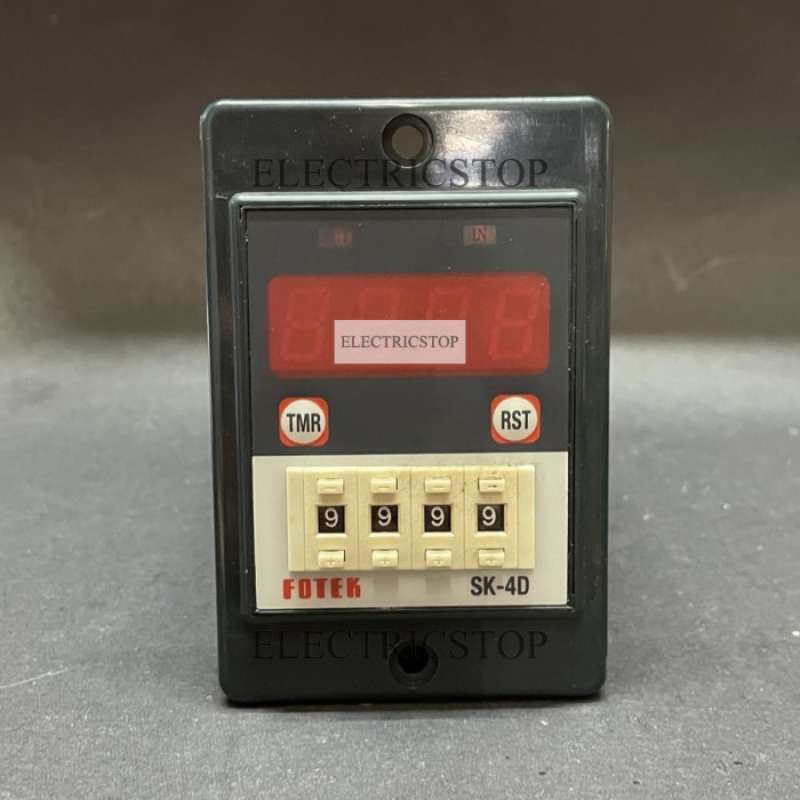 Promo Fotek Sk-4d Digital Timer 100% Original Taiwan Sk4d Sk 4d Diskon 33% Di Seller Alfaza Shop ...