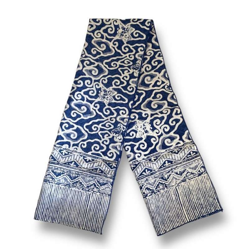 Jual Batik Salma Syal Scarf Batik Motif Mega Mendung - Marun 1 Di ...