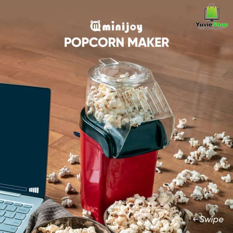 Jual Mesin Alat Pembuat Popcorn Maker Electric Hot Air Corn Tanpa ...
