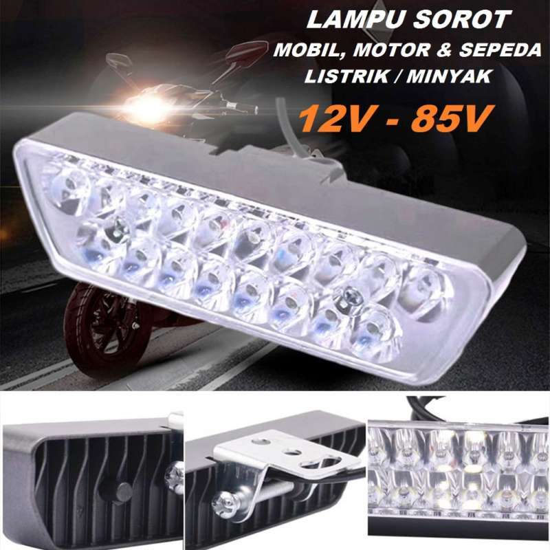 Promo Lampu Depan Led Super Terang Baterai Lampu Sorot Eksternal Motor ... Promo Lampu Depan Led Super Terang Baterai Lampu Sorot Eksternal Motor ...