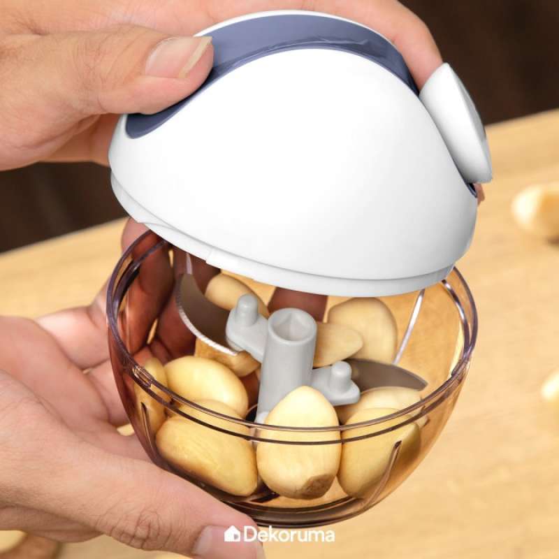 Jual Dekoruma Kiba Pull Mini Chopper / Blender Gilingan Bumbu Mini ...