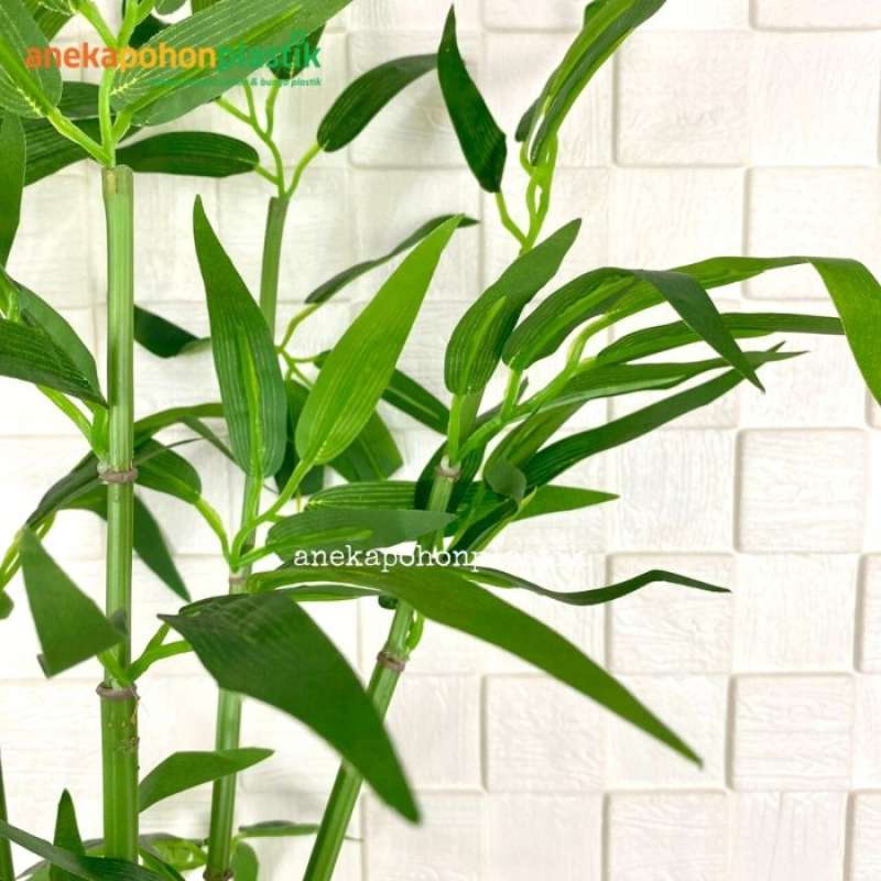 Promo Pohon Bambu Air Latex Artificial Pot Dasar Plastik Cover Eceng ...
