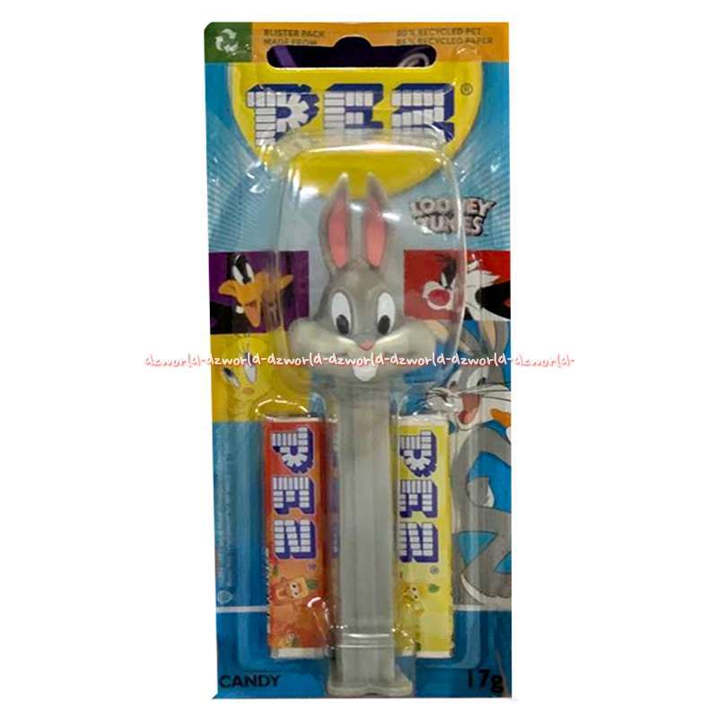 Jual Pez 17gr Permen Dengan Alat Pencet Karakter Sylvester Bunny Sweety ...