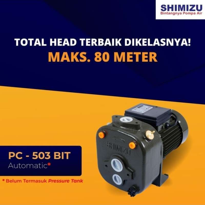 Promo Pompa Jetpump Shimizu Pc 503 Bit 500 Watt Diskon 23% Di Seller Specta Store - Cengkareng ...