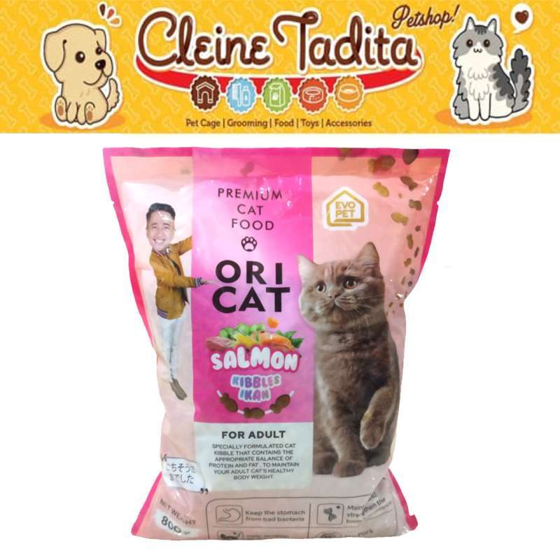 Jual Cleine Tadita Petshop - Makanan Kucing Ori Cat 800 Gram (fresh ...