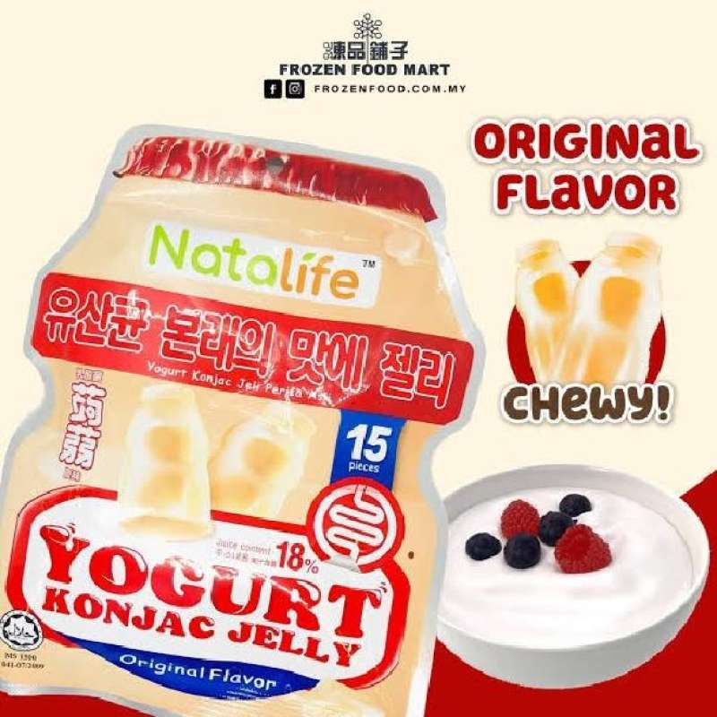 Jual Natalife Yogurt Konjac Jelly 300g Jelly Rasa Buah Dan Yogurt Di ...