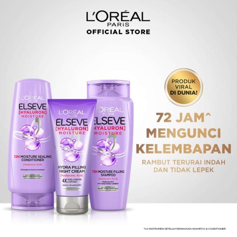 Jual L'oreal Paris Elseve Hyaluron Moisture Hair Set Di Seller Pro-id ...