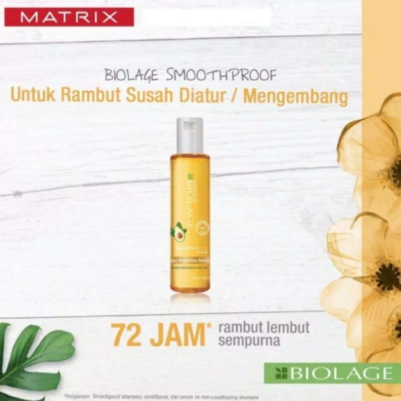 Jual Matrix Biolage Deep Smooth Proof Serum 100ml Di Seller Pro-id ...