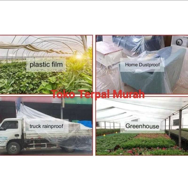 Promo Plastik Uv Lebar 4 Meter X Panjang 16 Meter 200 Micron Terbaik Diskon 19% Di Seller ...
