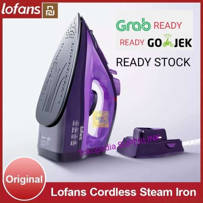 Promo Original Lofans Setrika Uap Cordless Steam Iron 2200watt Yd-012v ...