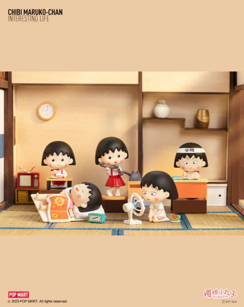 Promo Chibi Maruko Chan Interesting Life Pop Mart Confirmed You Choose ...