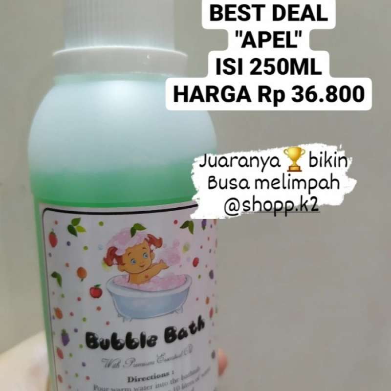 Jual Bubble Bath Foam Appel 250ml Di Seller Pro-id - Cengkareng Timur ...