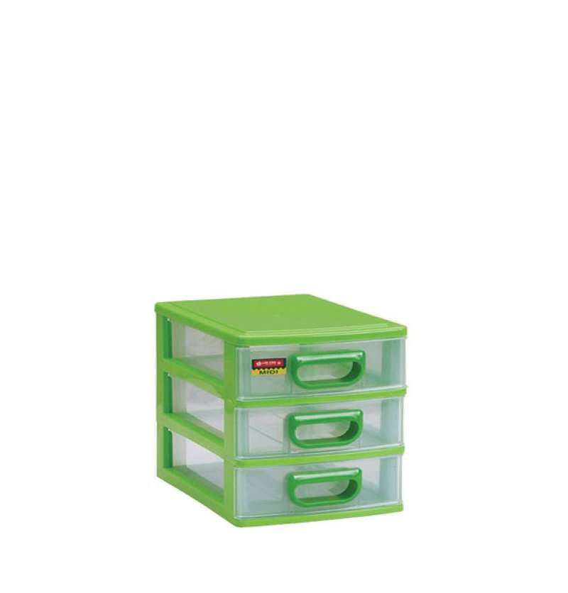 Promo Lion Star Laci Estima Midi Container Plastik Rak Penyimpanan ...
