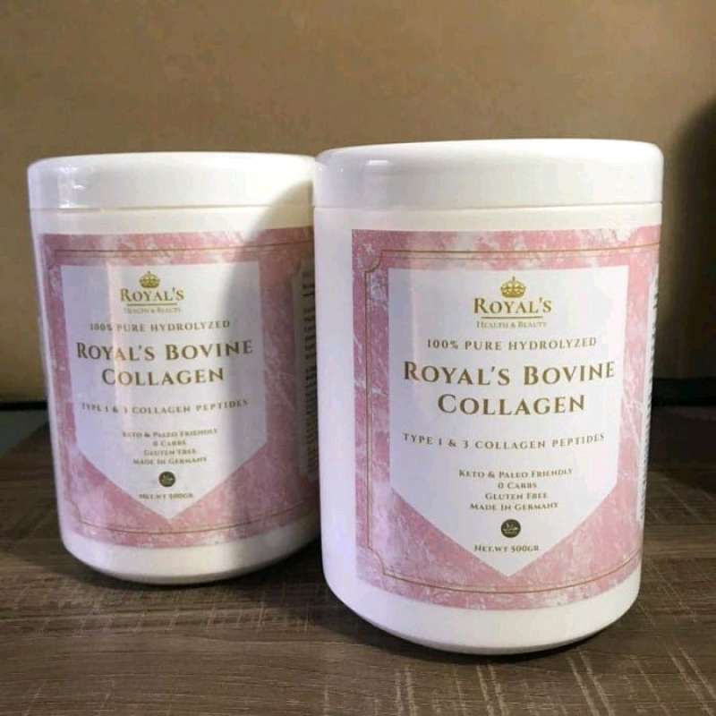 Jual Royals Pure Collagen Peptides 500gr Royals Bovine Collagen ...
